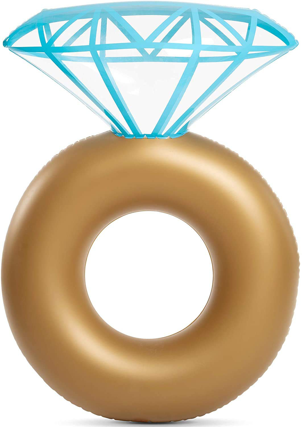 Zeki Shoggy Inflatable Diamond Ring Pool Float - Engagement Ring ...