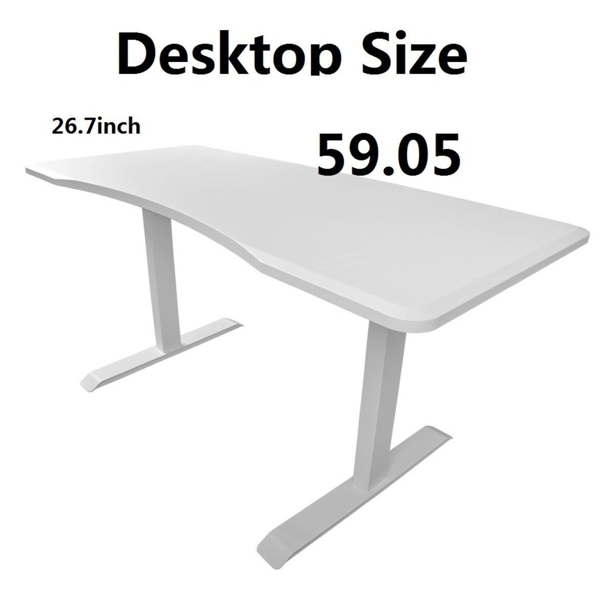 Inbox Zero Height Adjustable Standing Desk | Wayfair