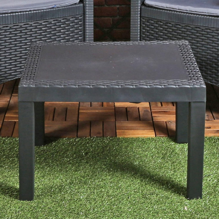 17 Stories Bayleen Square 40Cm L Outdoor Coffee Table | Wayfair.co.uk