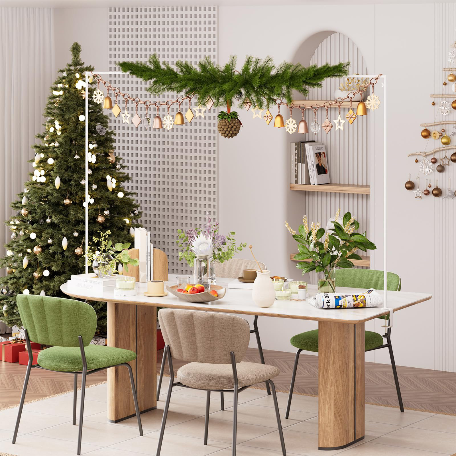 IFBECT Adjustable Overhead Rod Stand with Clamps | Wayfair