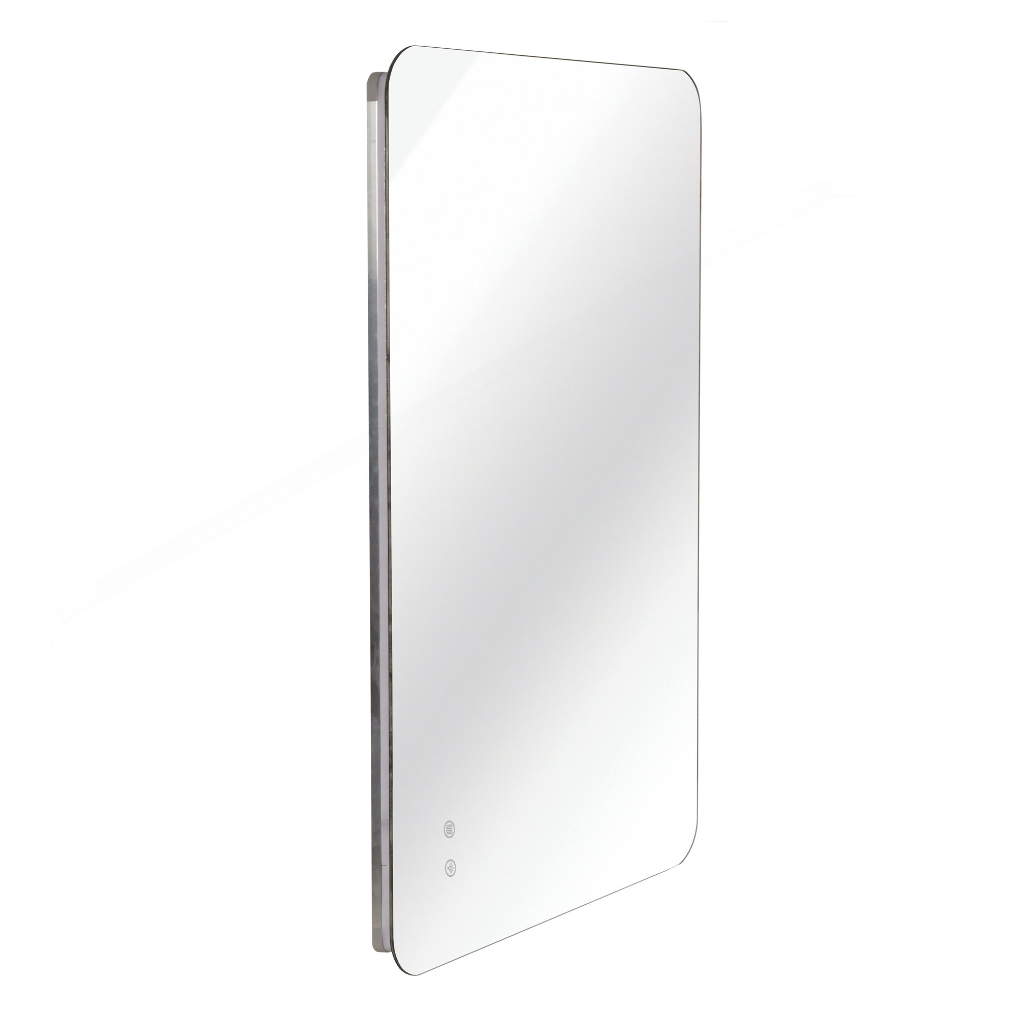 Latitude Run® Rectangular Backlit Mirror Bathroom 30"X40" | Wayfair