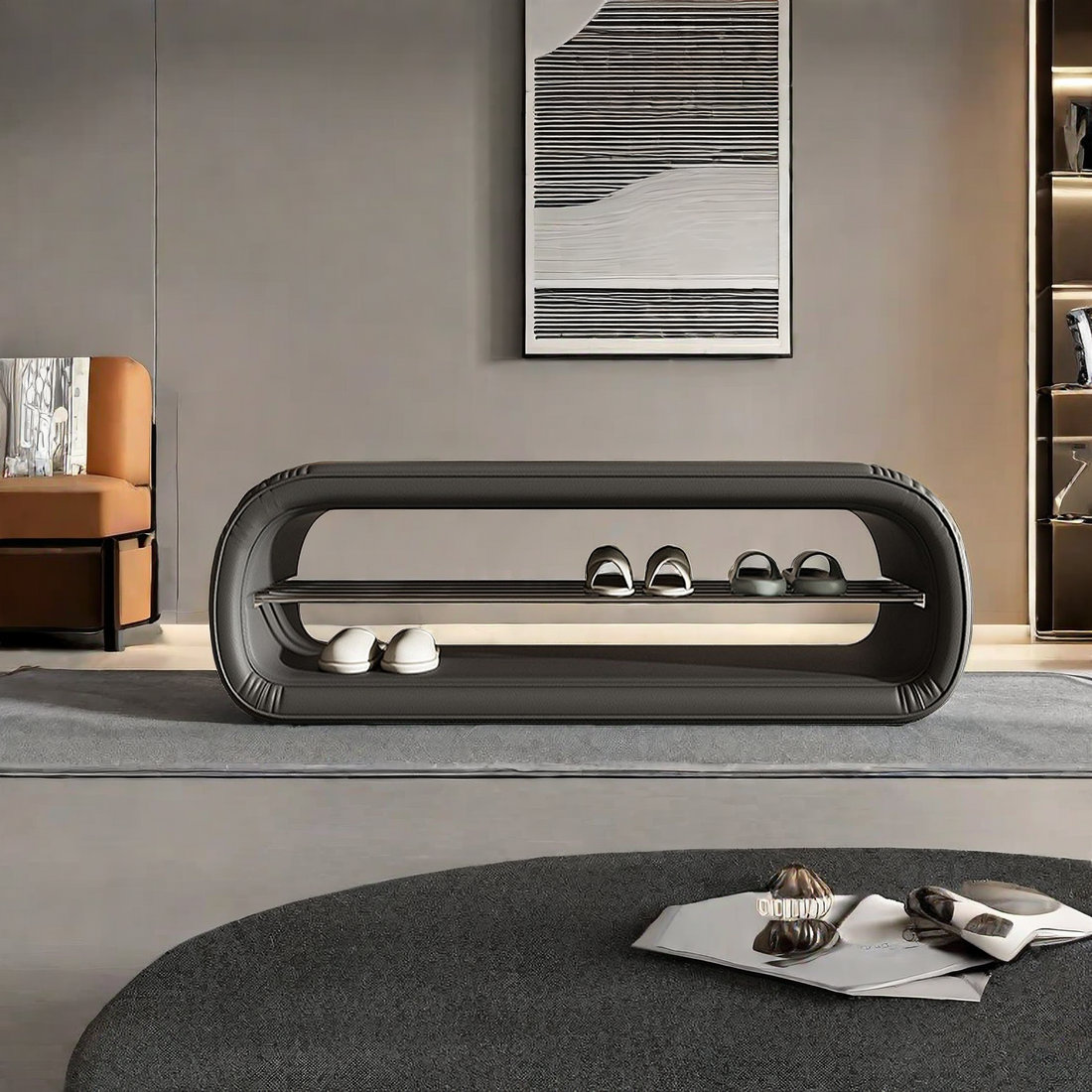 DICIXA Simple Shoe Change Stool | Wayfair