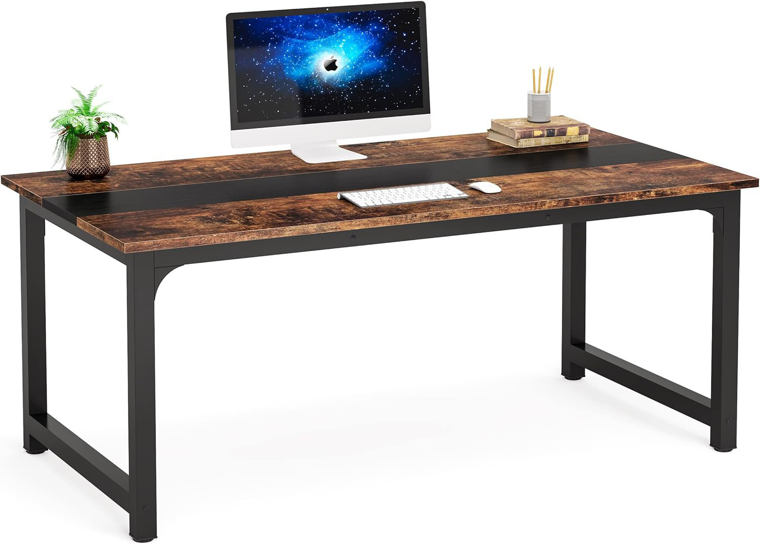 Borough Wharf Adren 160cm W Rectangle Computer Desk | Wayfair.co.uk