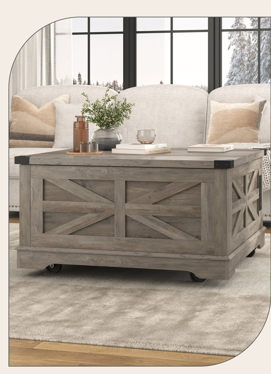 August Grove® Vardell Coffee Table & Reviews | Wayfair