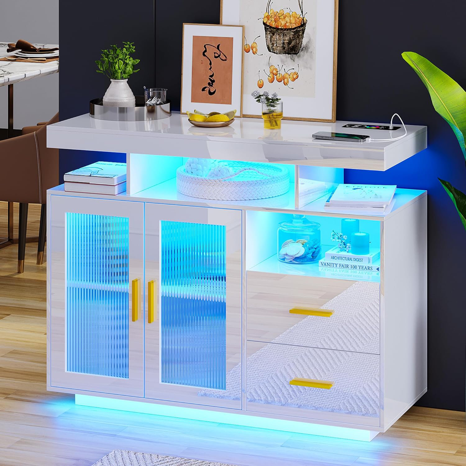 Wrought Studio Leming 39.3 Sideboard - Wayfair Canada