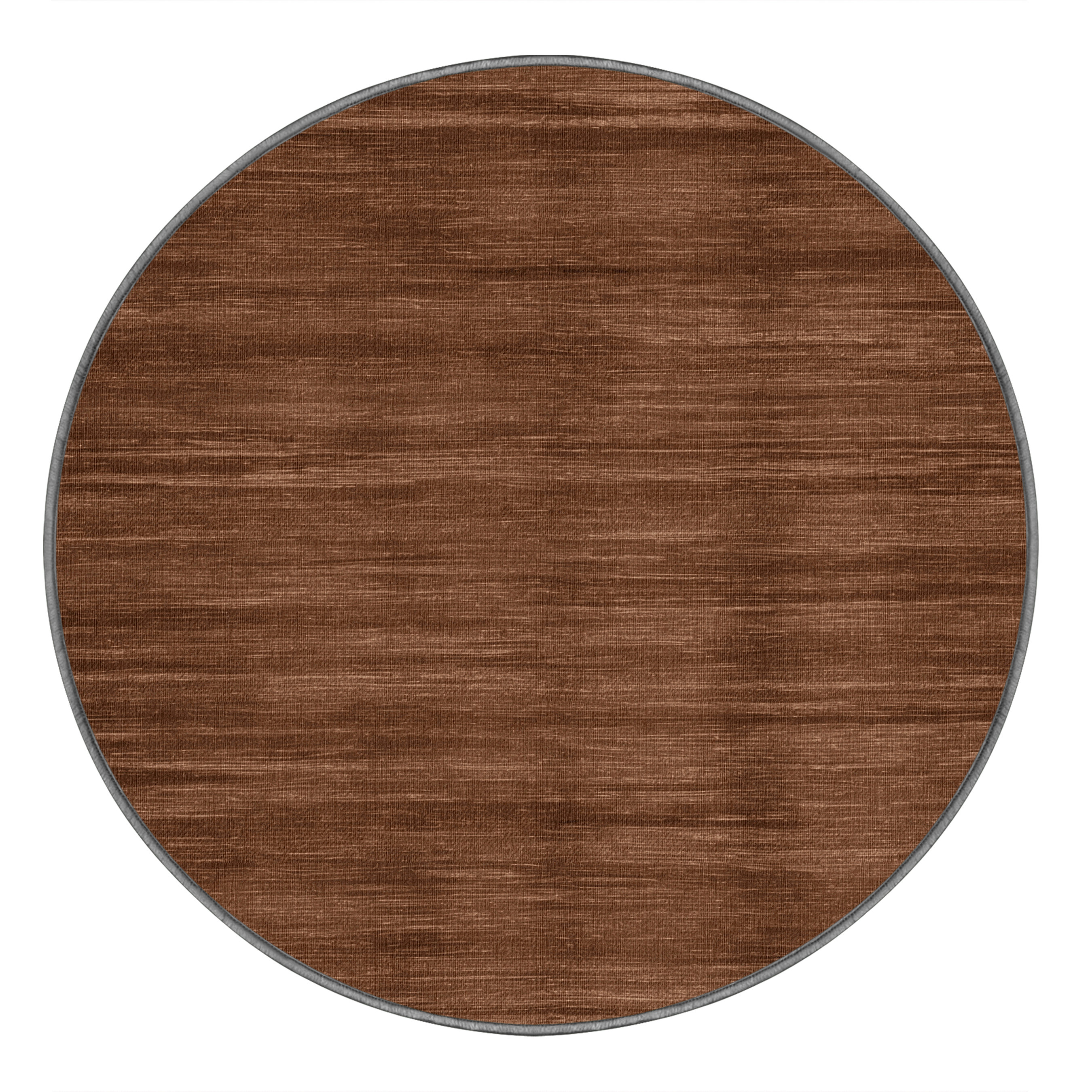 Hokku Designs Machine Washable Solid Brown Area Rug | Wayfair