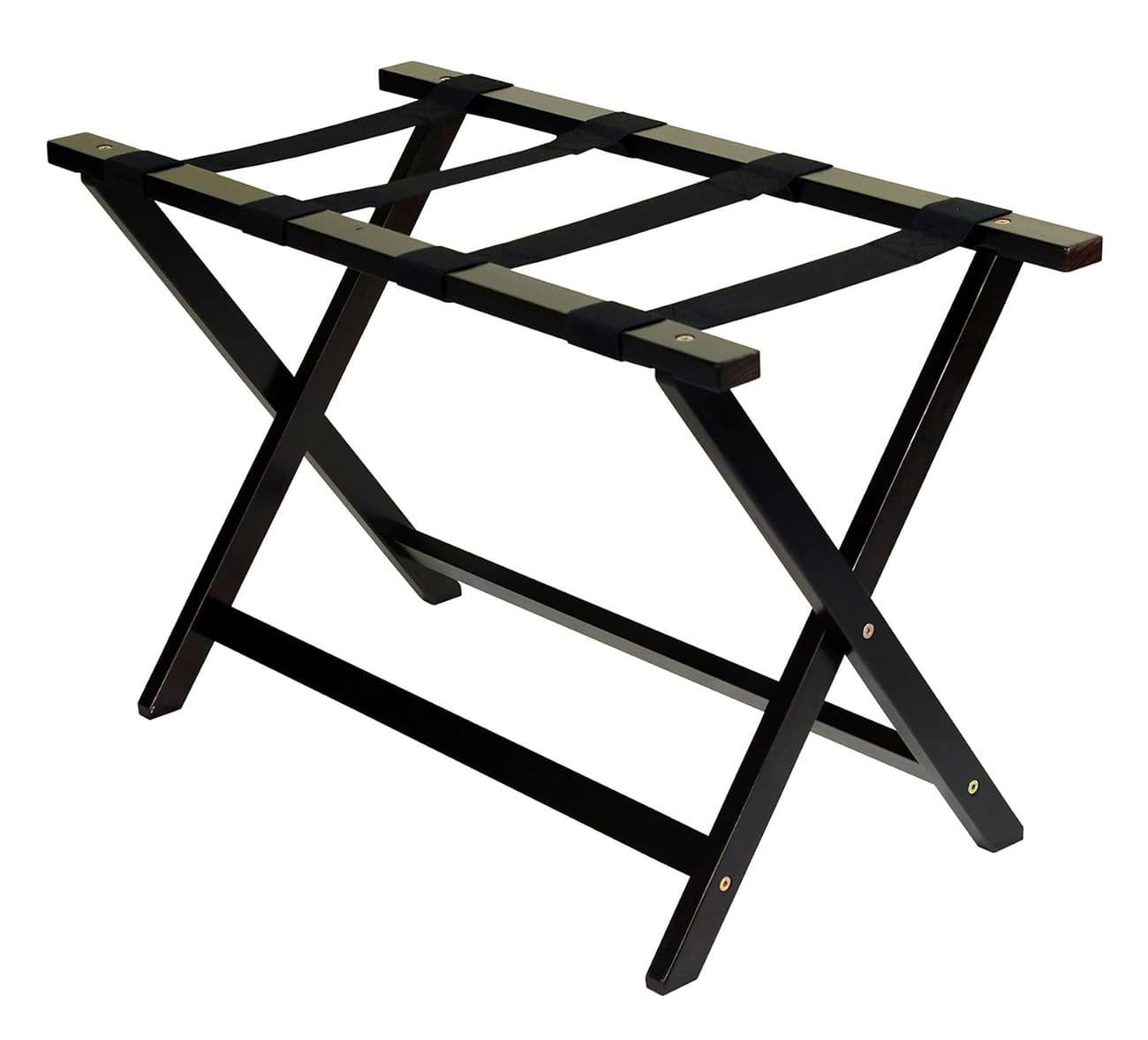 LEGIAT Premium Solid Wood Luggage Rack - Extra Wide, Foldable Design in ...