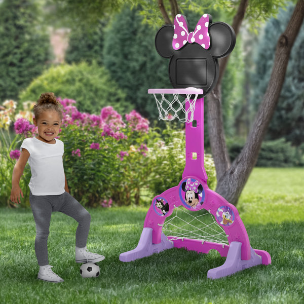 Delta Children - Disney Minnie Mouse 4-In-1 Sports Center – Adjustable ...
