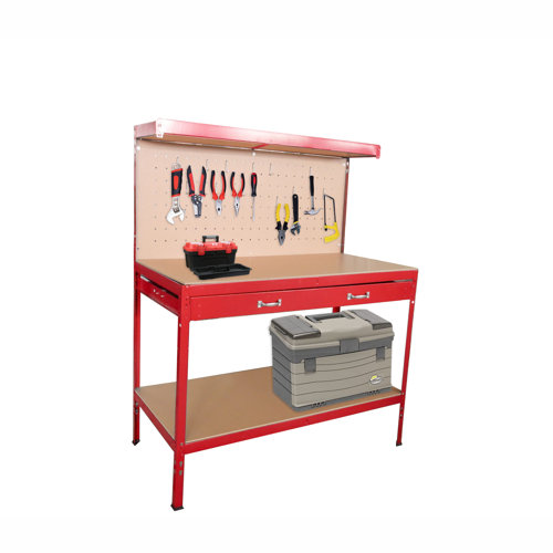 WFX Utility 59cm W Manufactured Wood Top Workbench | Wayfair.co.uk