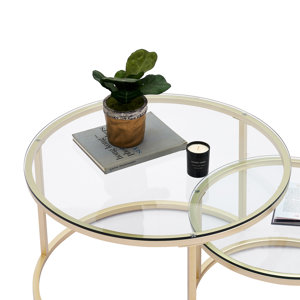 Etta Avenue™ Emmaline Frame 2 Nesting Coffee Tables & Reviews | Wayfair