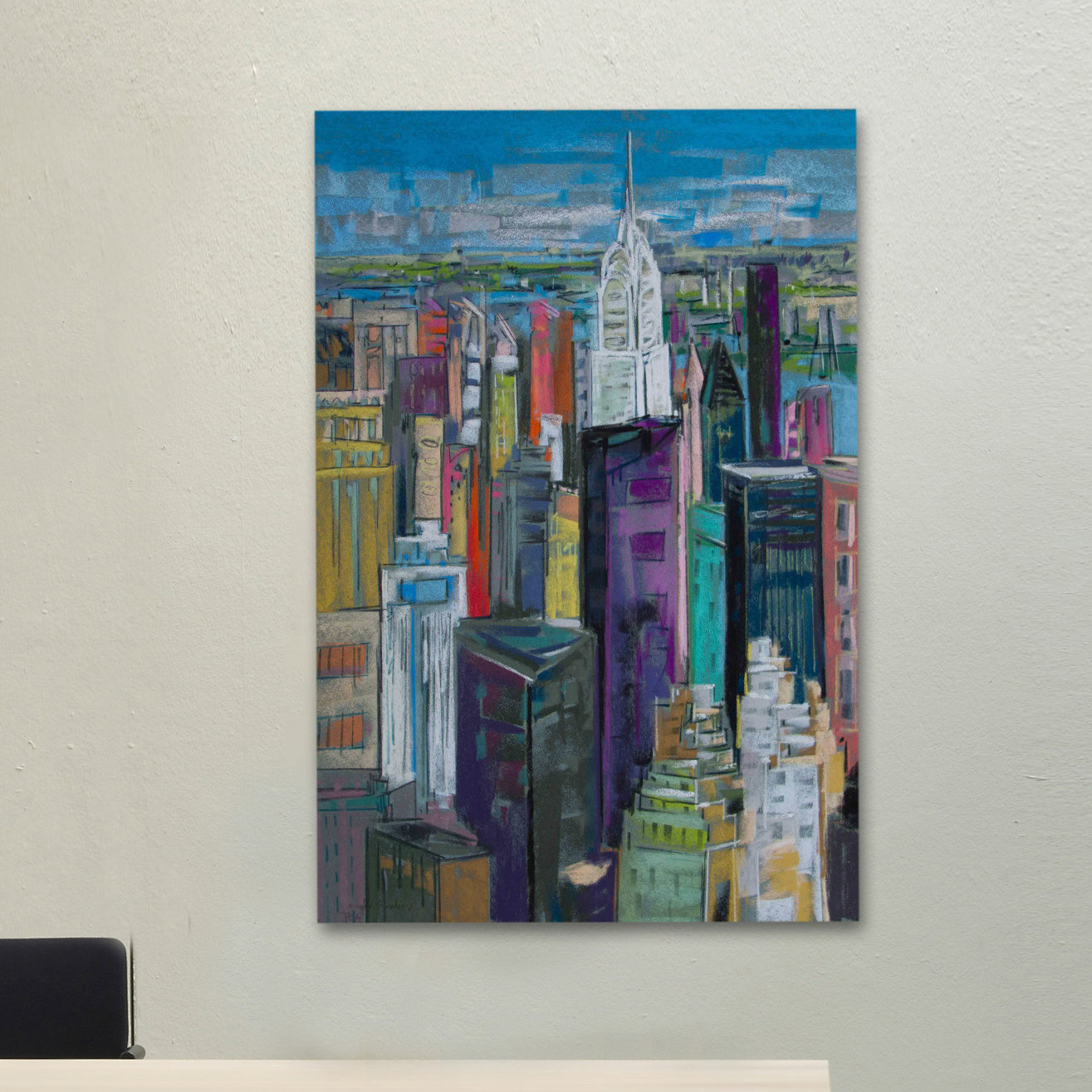 Marmont Hill 'Chrysler 7' Painting Print on Wrapped Canvas - Wayfair Canada