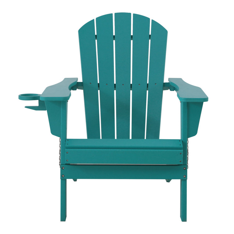 Highland Dunes Chaise Adirondack pliante pour l'extérieur Reubens ...