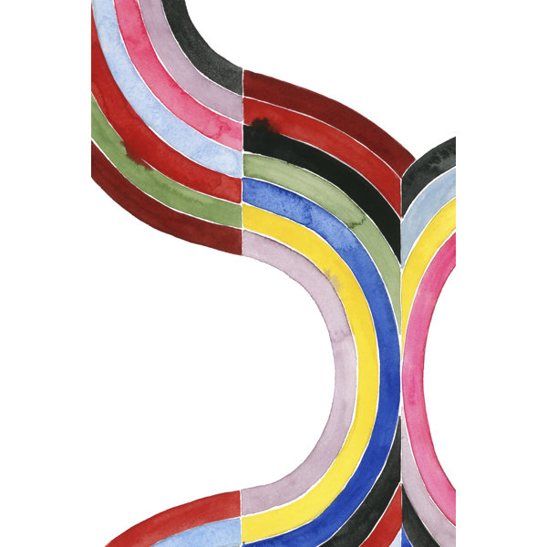 Metro Lane Deconstructed Rainbow I by Grace Popp - Painting | Wayfair.co.uk