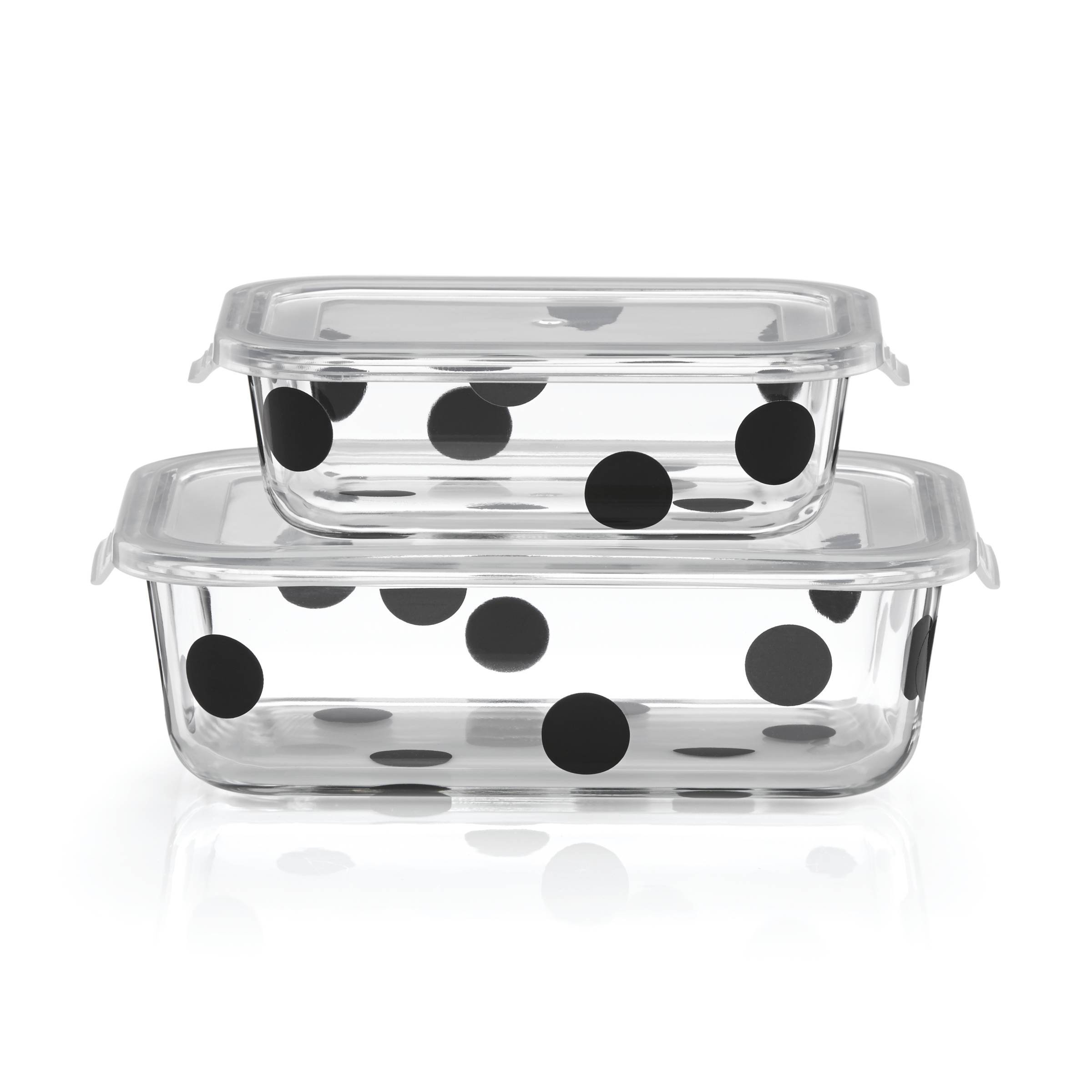 kate spade new york All in Good Taste Deco Dot Rectangular Food Storage ...