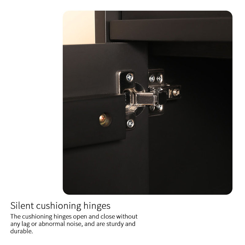 Brayden Studio® Dhriya 41.77'' Solid Wood Sideboard | Wayfair