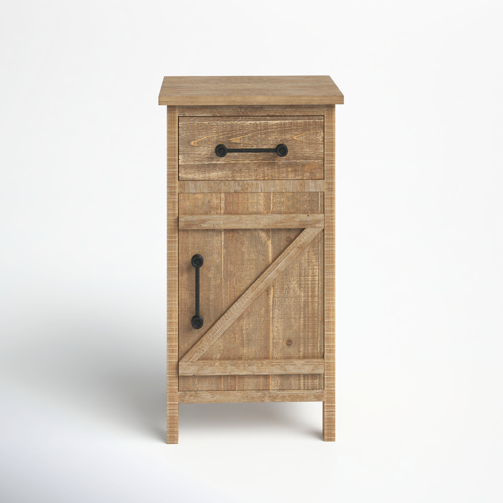 Birch Lane™ Feya 1 - Drawer Nightstand in Brown & Reviews | Wayfair