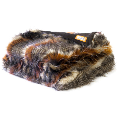 Posh Pelts Red Fox Tail Throw Blanket & Reviews | Wayfair