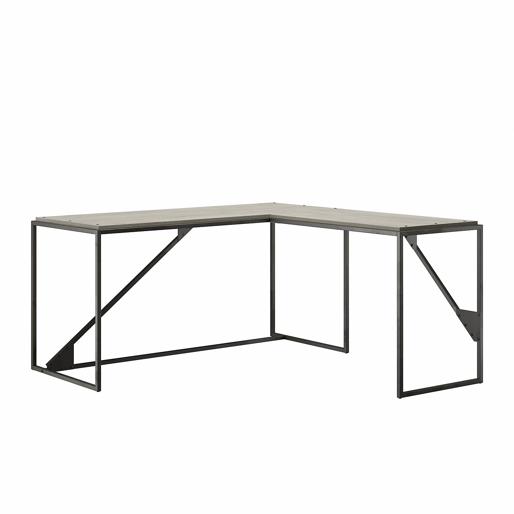 Inbox Zero Ovia L-Shaped Desk & Reviews | Wayfair