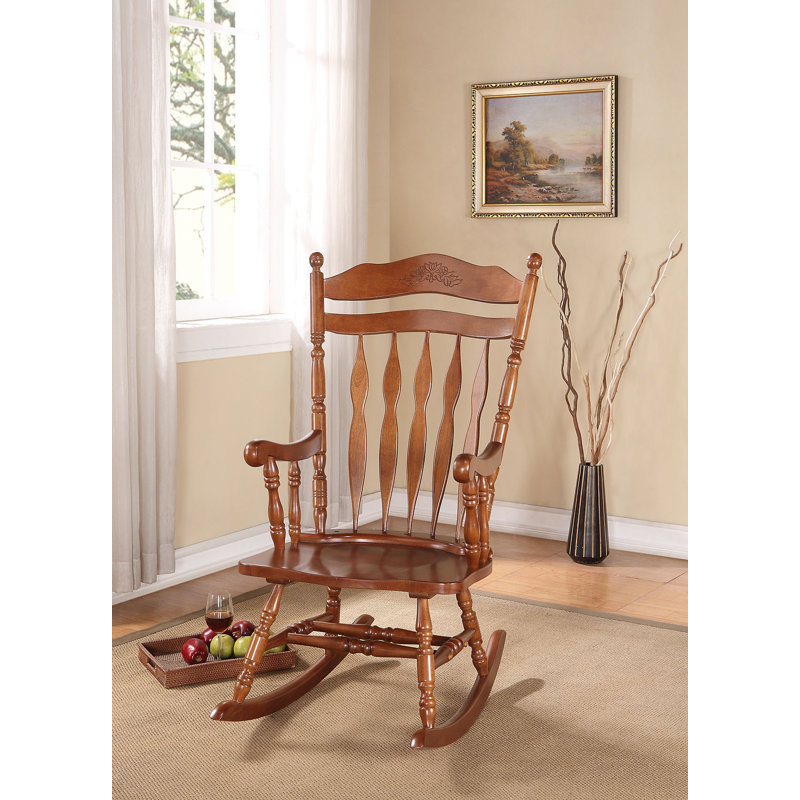 August Grove® Port Morris Rocking Chair "& Reviews" | Wayfair