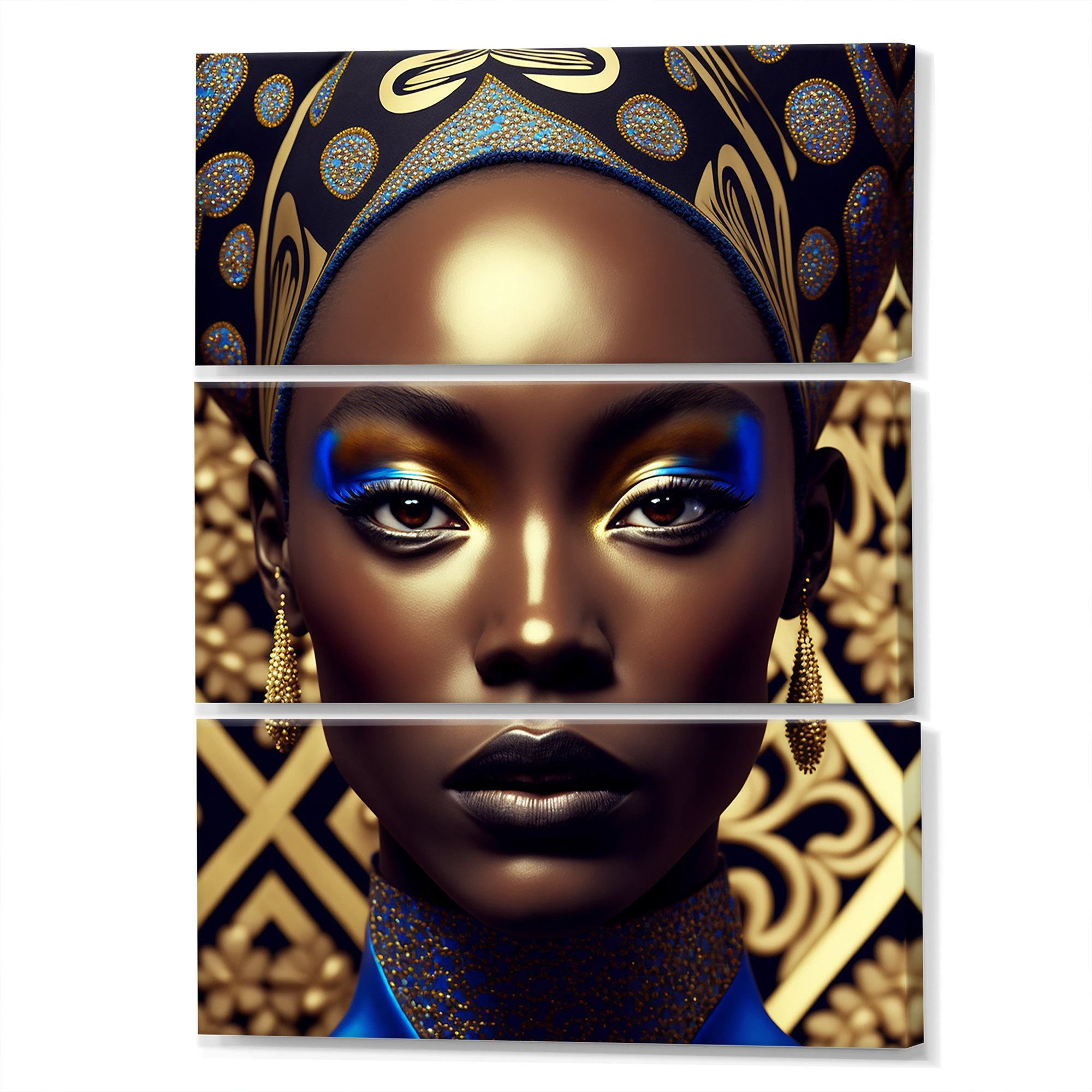 Dakota Fields Portrait Of Glamorous African Lady V " Portrait Of ...