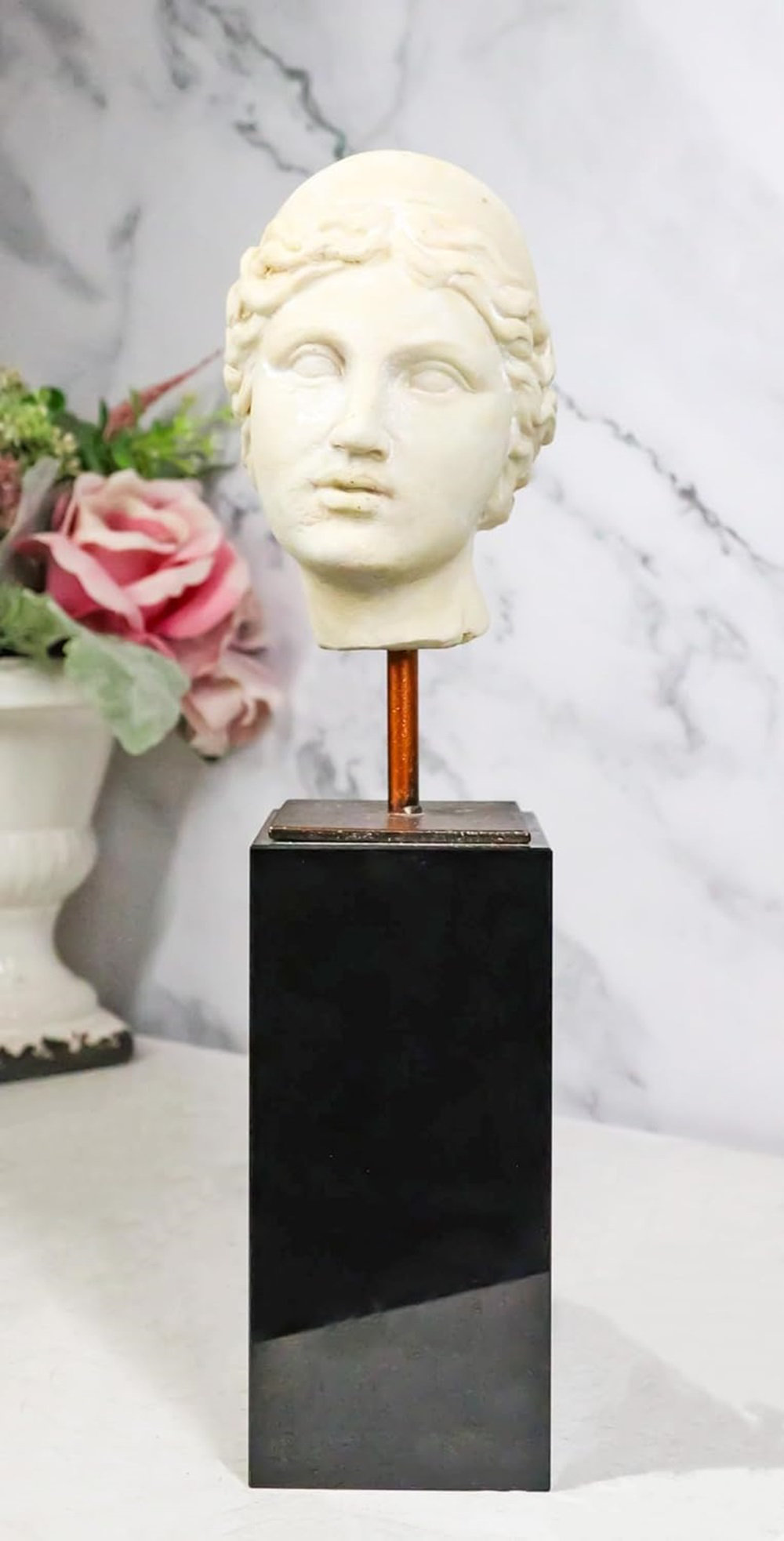 World Menagerie Classical Greek Roman Goddess Aphrodite Head Bust ...