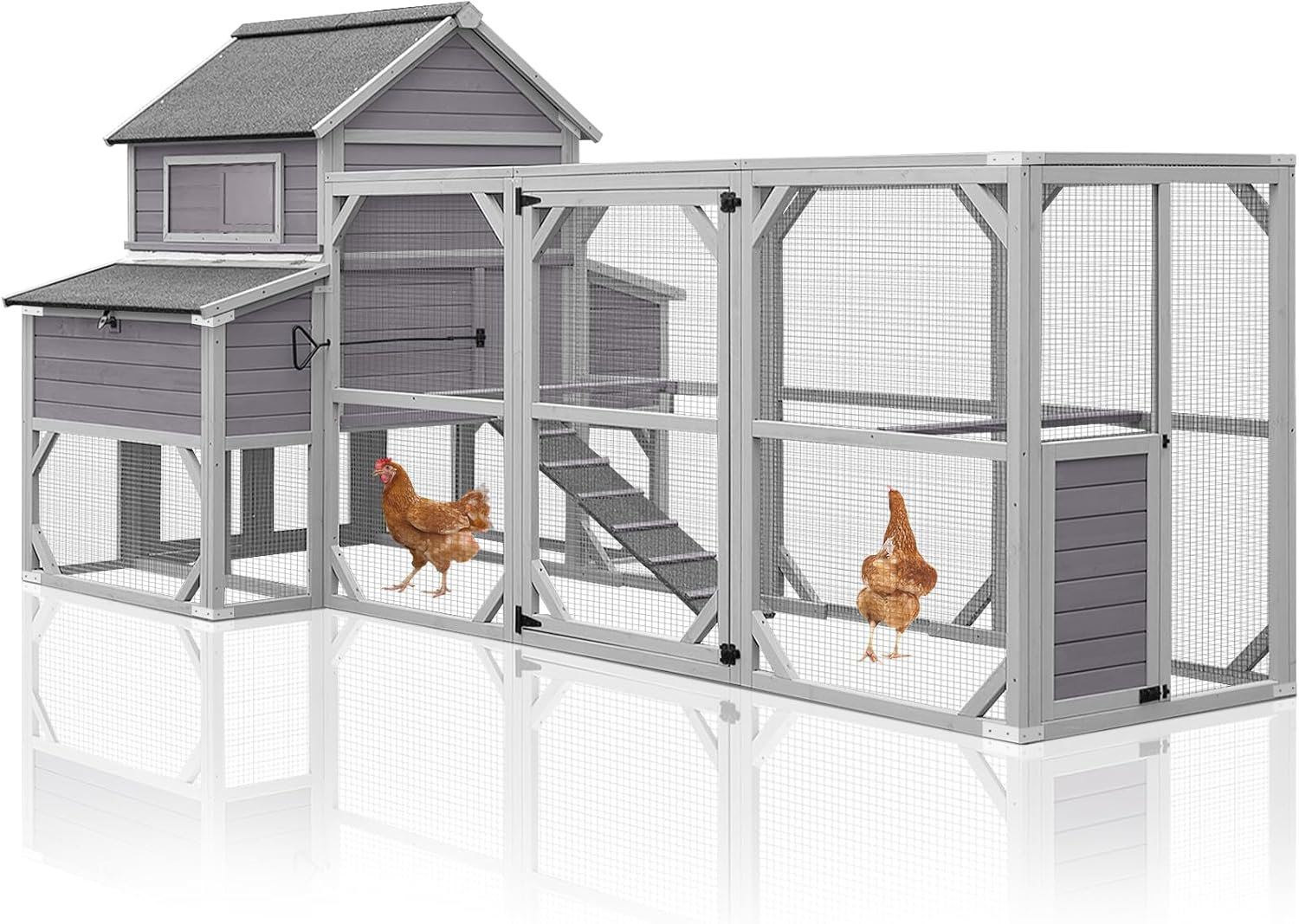 Tucker Murphy Pet™ Extra Large Chicken Coop With Run - Outdoor Chicken ...