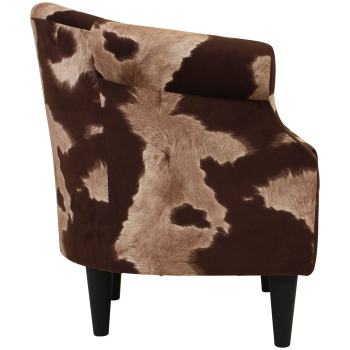 Union Rustic Notasulga Upholstered Barrel Chair & Reviews | Wayfair