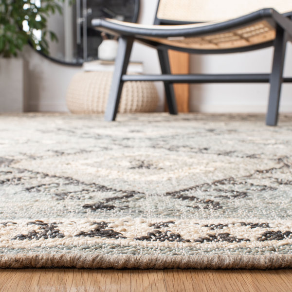 Union Rustic Gilreath Flatweave Jute/Sisal Gray Rug | Wayfair