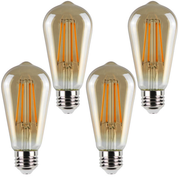 Next Glow 40 Watt Equivalent E26/Medium (Standard) Dimmable 2000K LED ...