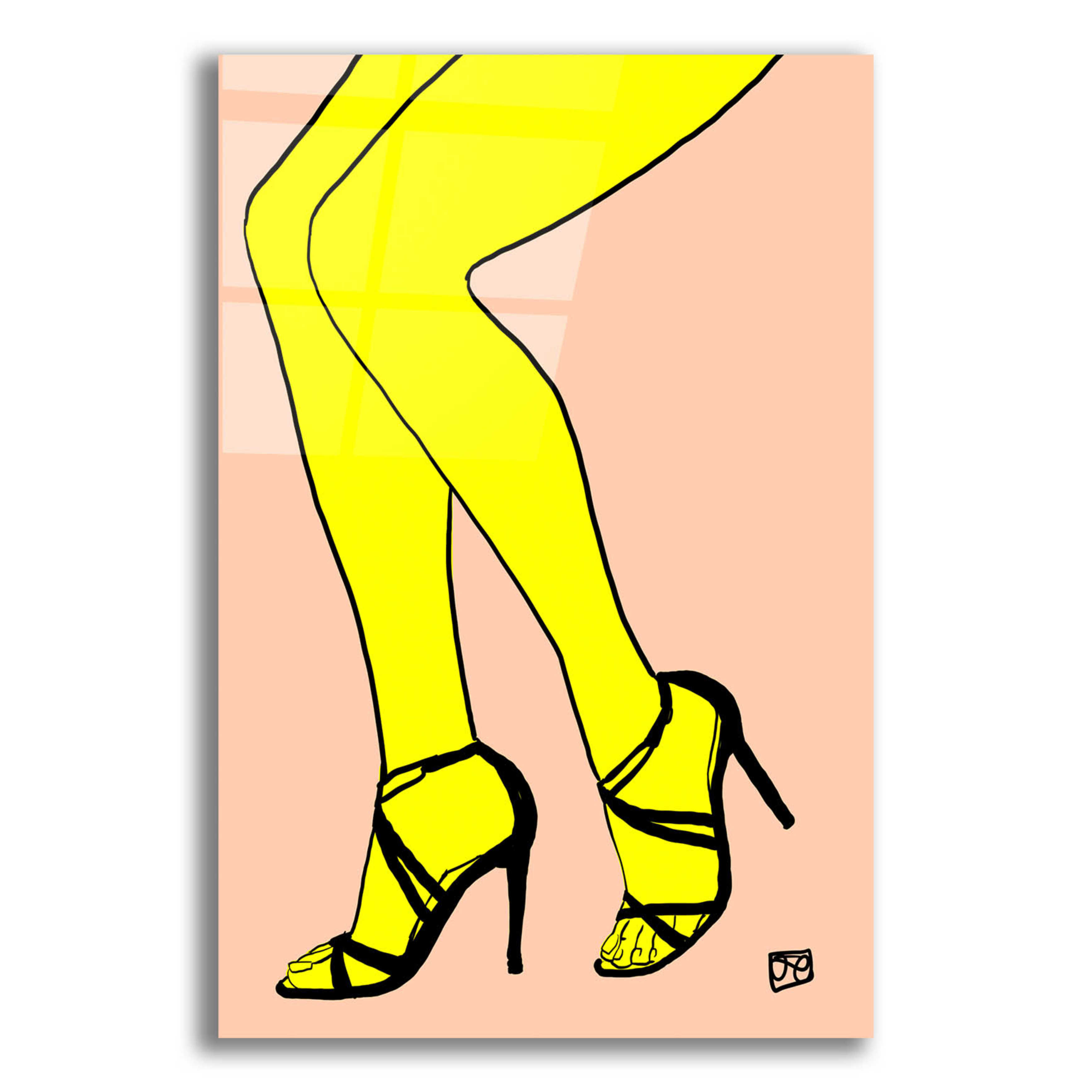 Mercer41 Legs In Yellow Legs In Yellow by Giuseppe Cristiano - Unframed ...
