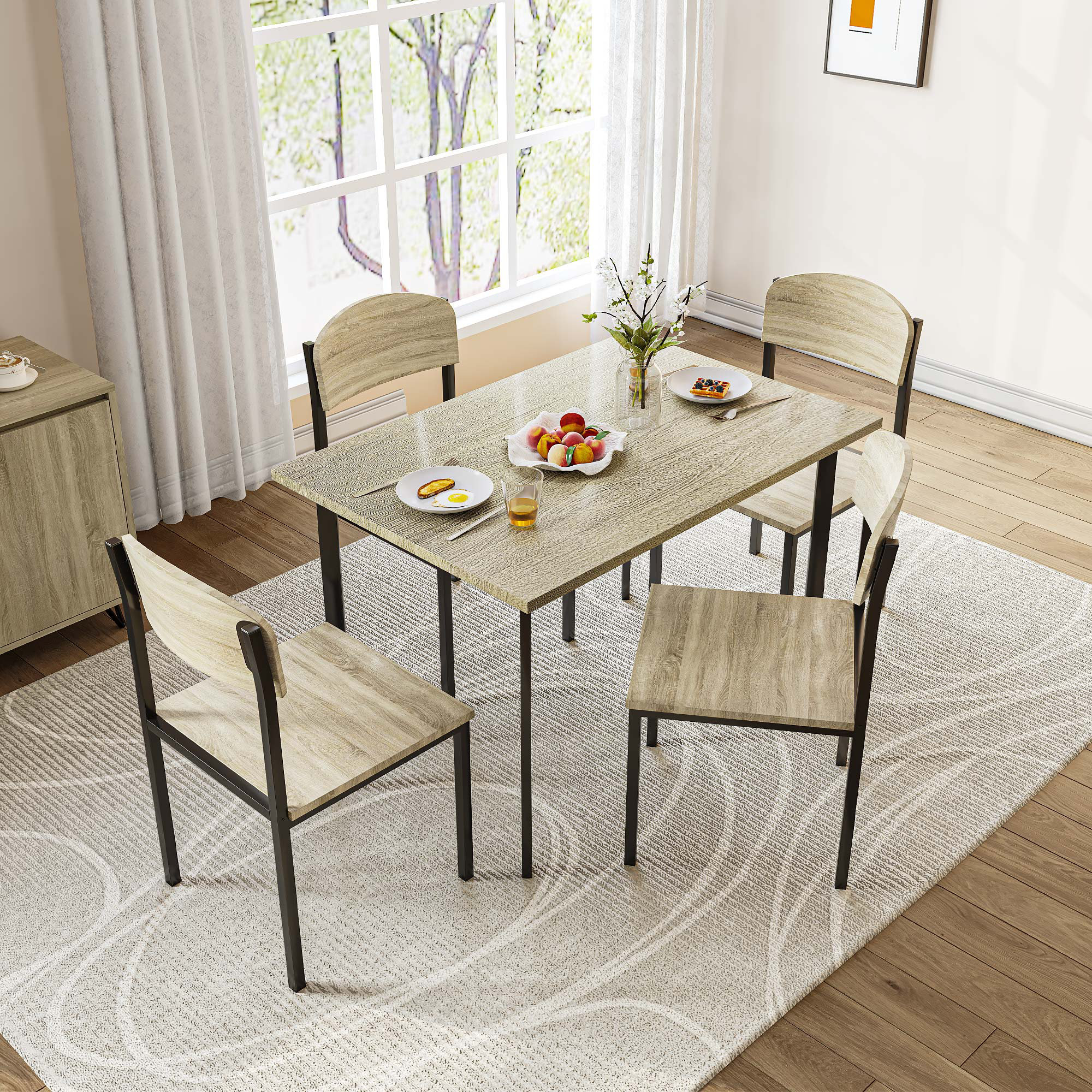 Trent Austin Design® Rademacher 5 - Piece Dining Set, 42" Rectangular ...
