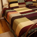 DaDa Bedding Farmhouse / Country Striped Quilt Set & Reviews | Wayfair