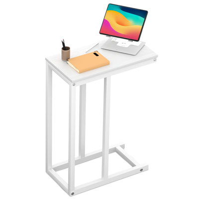 Bring Home Furniture C Shaped End Table, Couch Side Table Slide Under ...