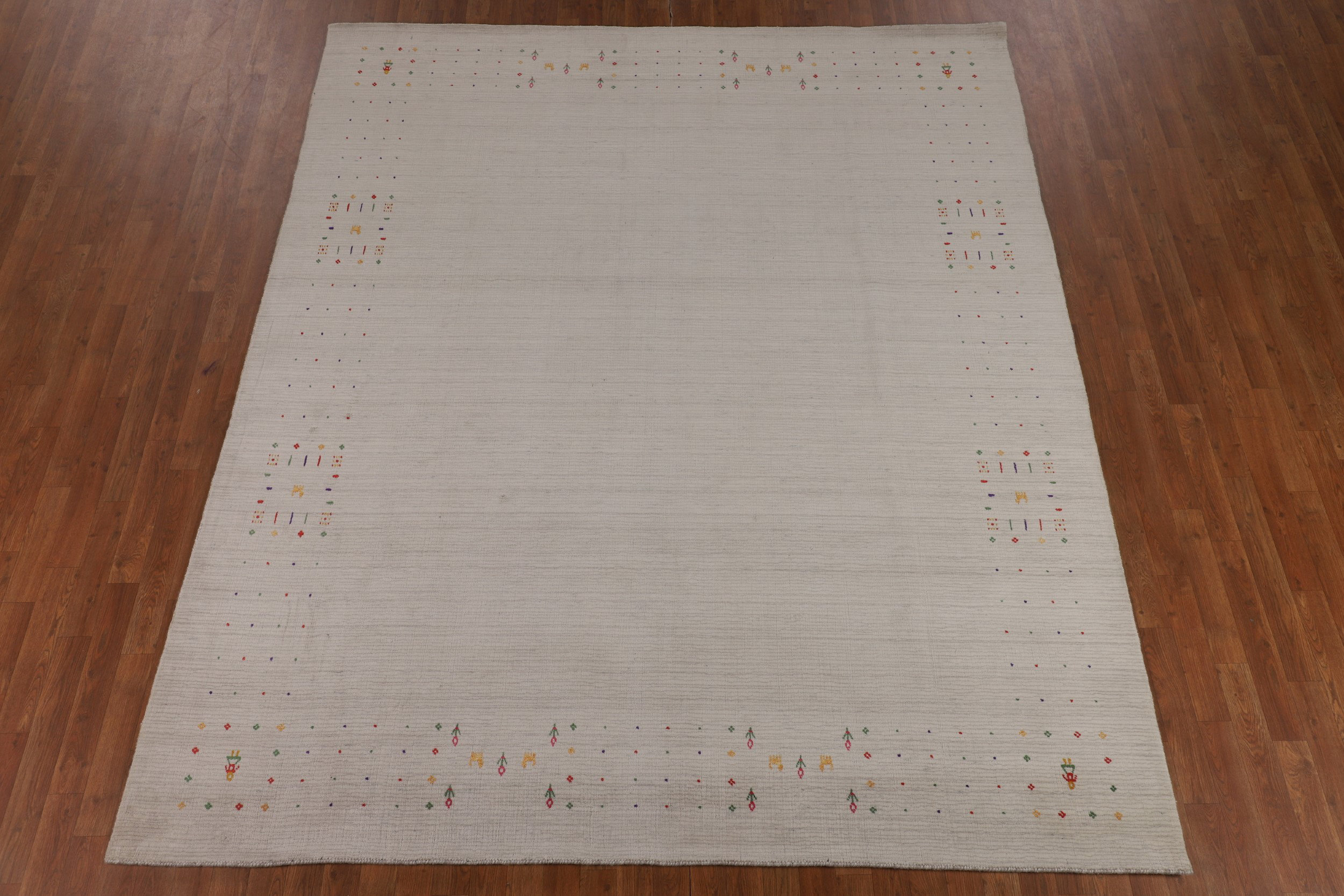 Isabelline Handmade Gabbeh Indian Area Rug 8x10 | Wayfair