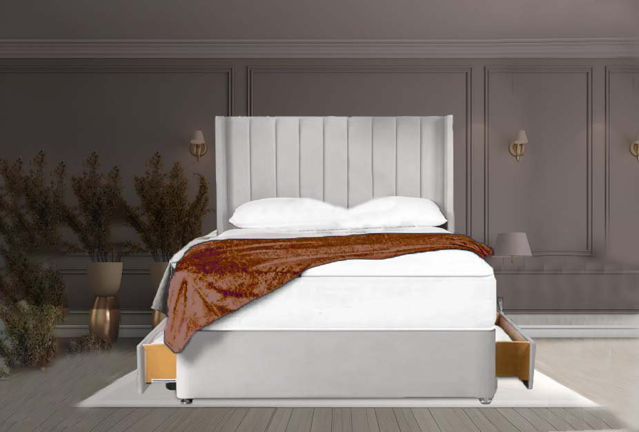 17 Stories Rainee Spring Memory Foam Mattress Divan Bed Set | Wayfair.co.uk