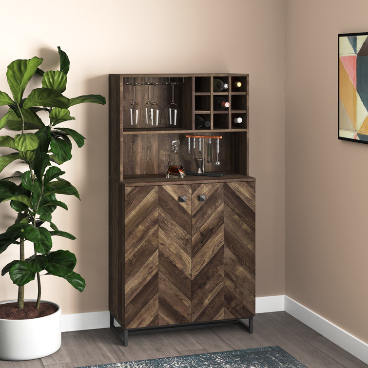 Ivy Bronx Boltin 31.5'' Bar Cabinet & Reviews | Wayfair