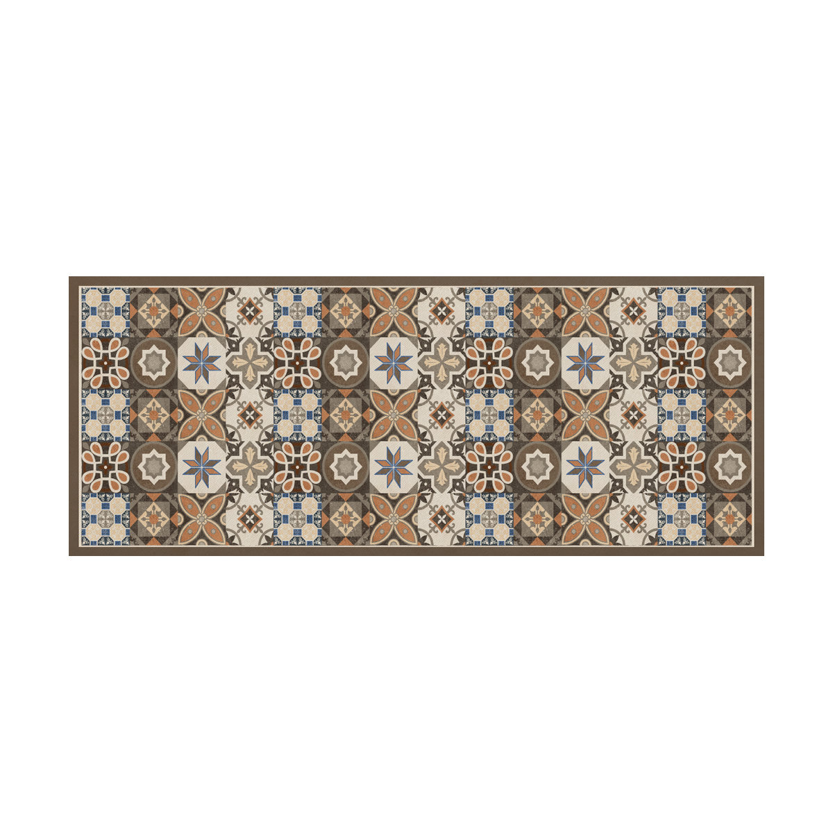 Davanti Vinyl Floor Mat - Tile Collection | Wayfair