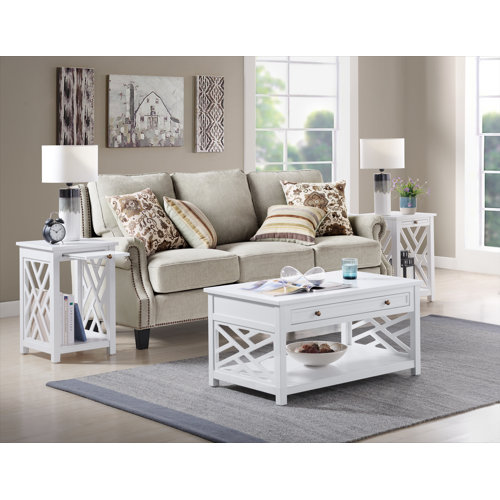 White Coffee Table Sets You'll Love | Wayfair