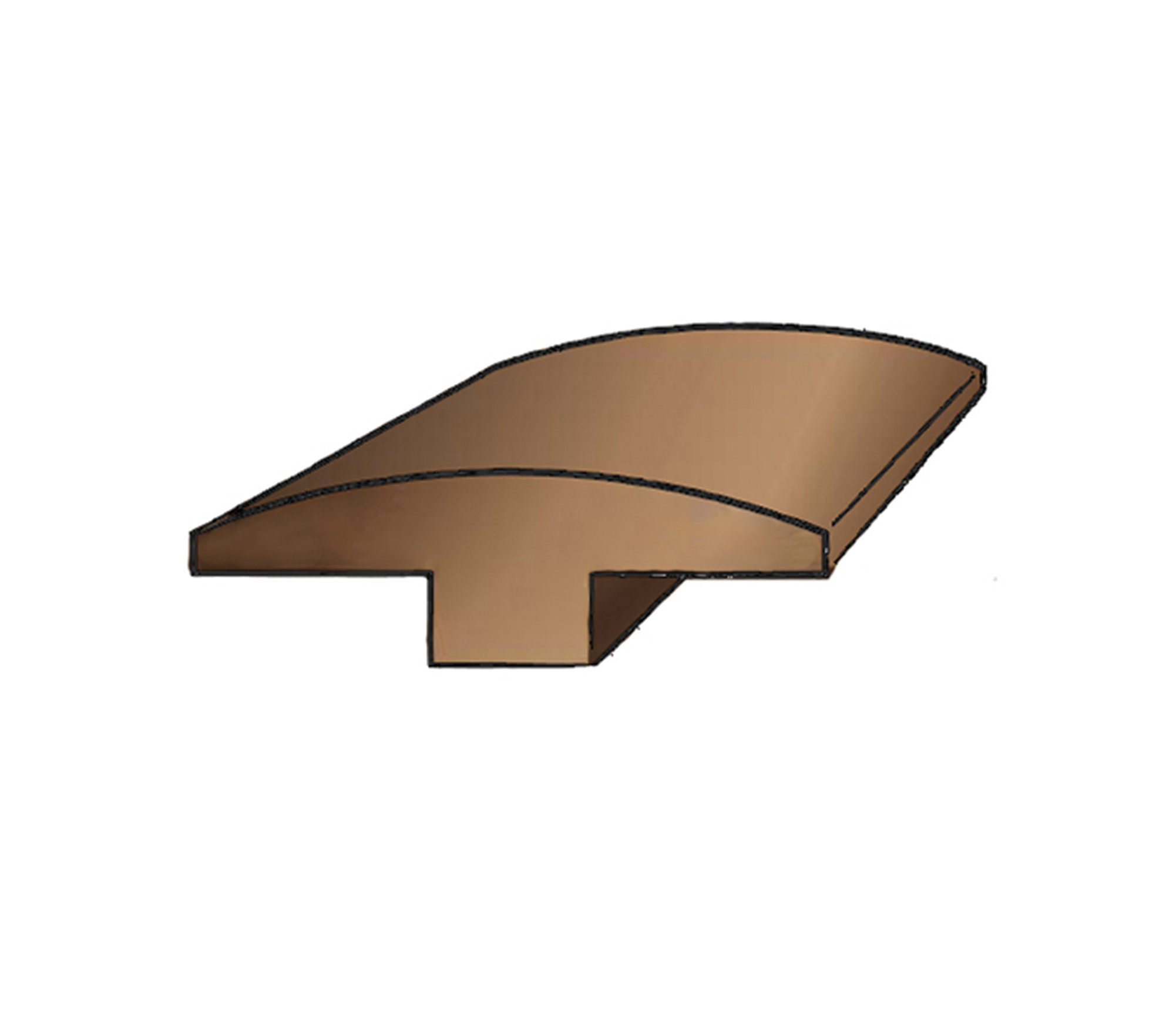 Forest Valley Flooring Vinyl T-Molding in Brown | Wayfair