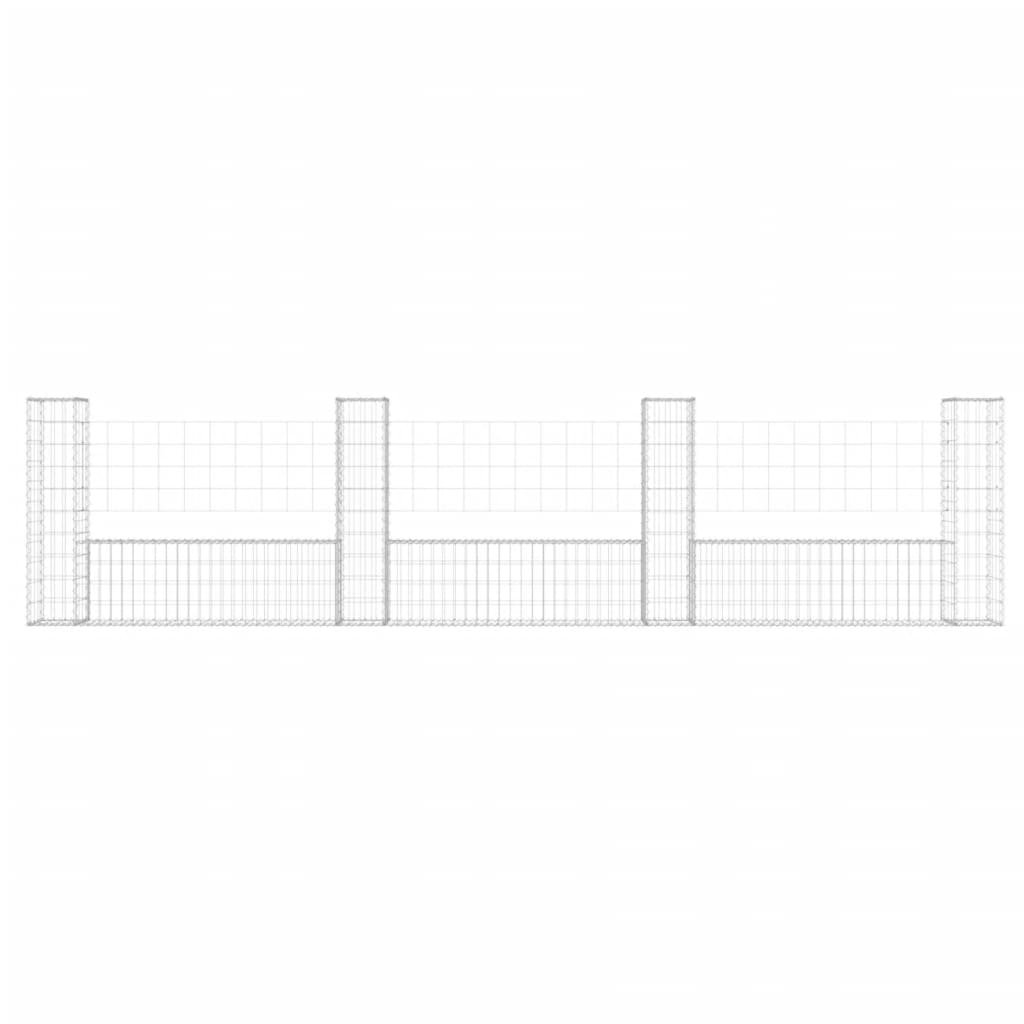 VidaXL Silver Metal Fence Panel | Wayfair