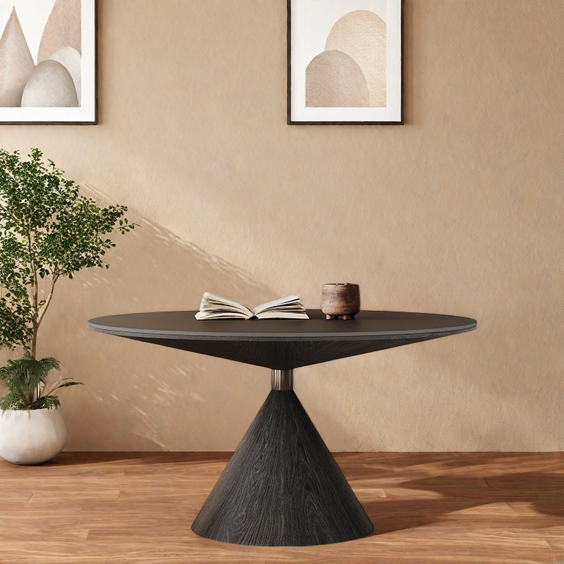 Orren Ellis Table with Matte Rock Plate Top, Sturdy & Spacious | Wayfair