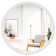 Dakota Fields Chelbe Wood Round Wall Mirror | Wayfair