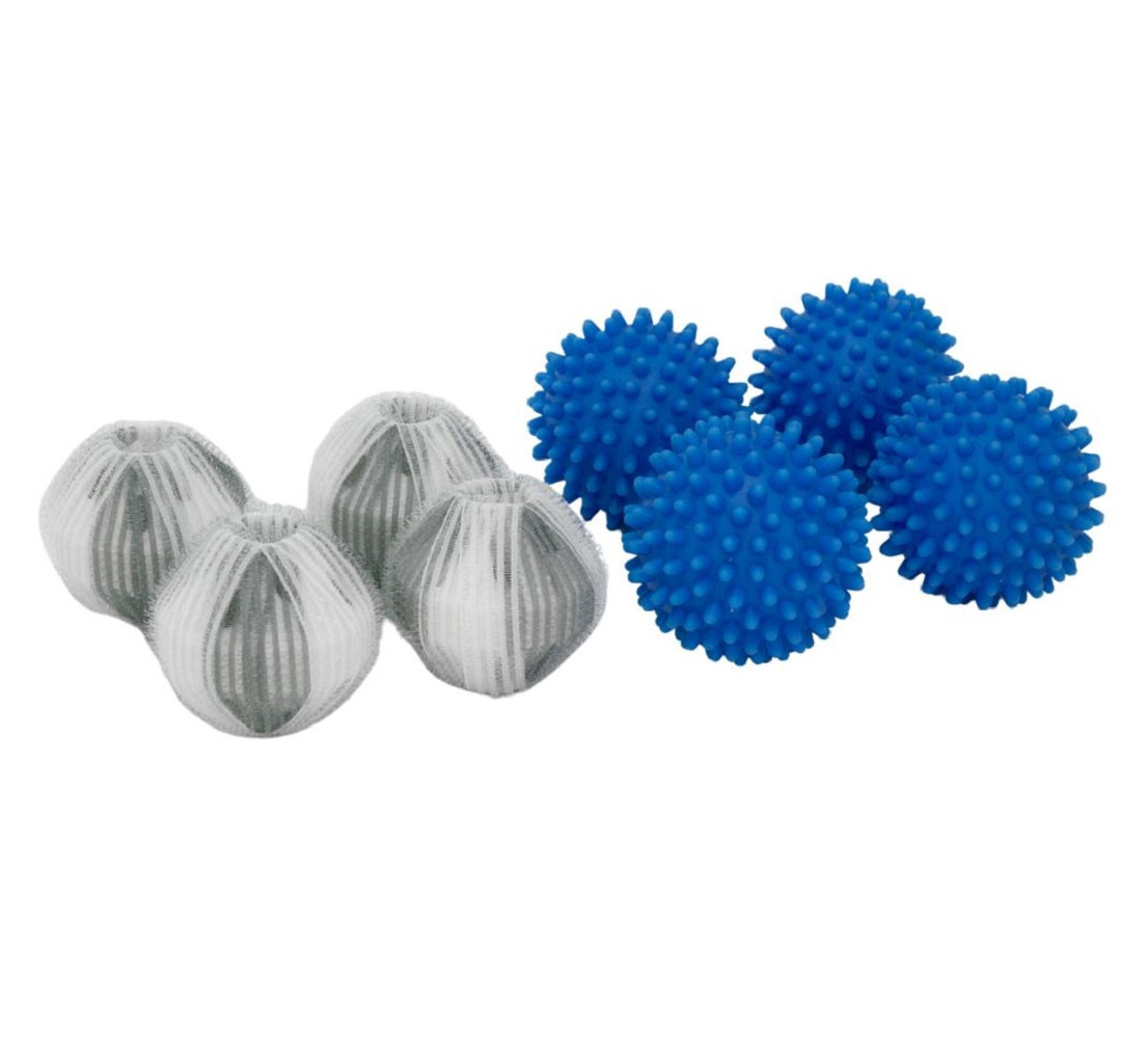 Cook Pro 8 Pc Nylon and Plastic Tumbler Balls for Dryer and Washer ...