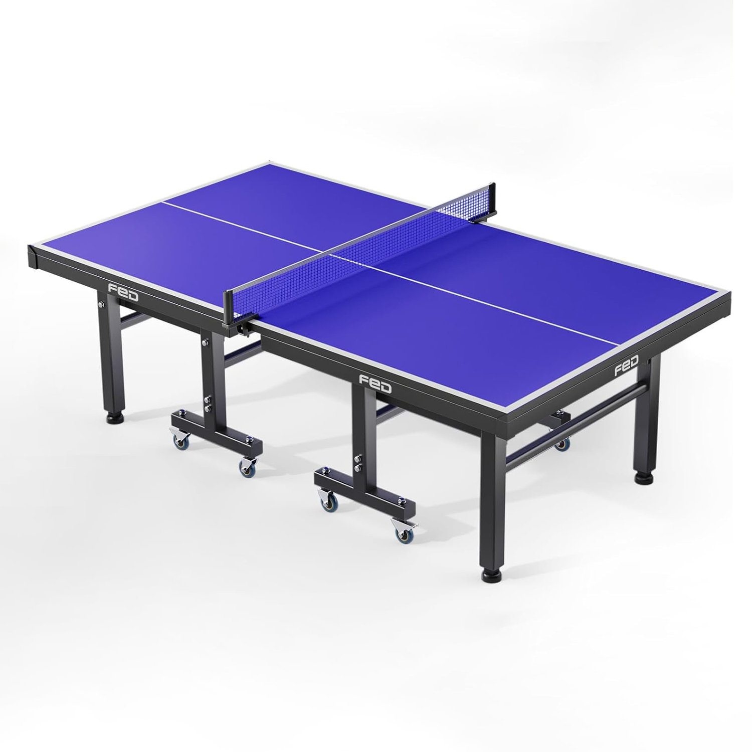 Uboti Outdoor, Indoor Wheeled Table Tennis Table With Net And Post Set ...