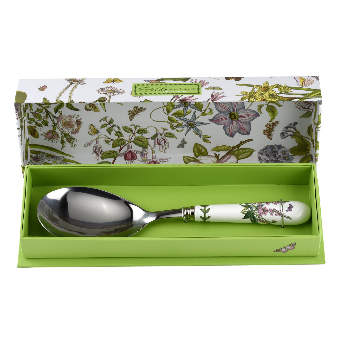 Portmeirion Botanic Garden Serving Spoon 10" | Birch Lane