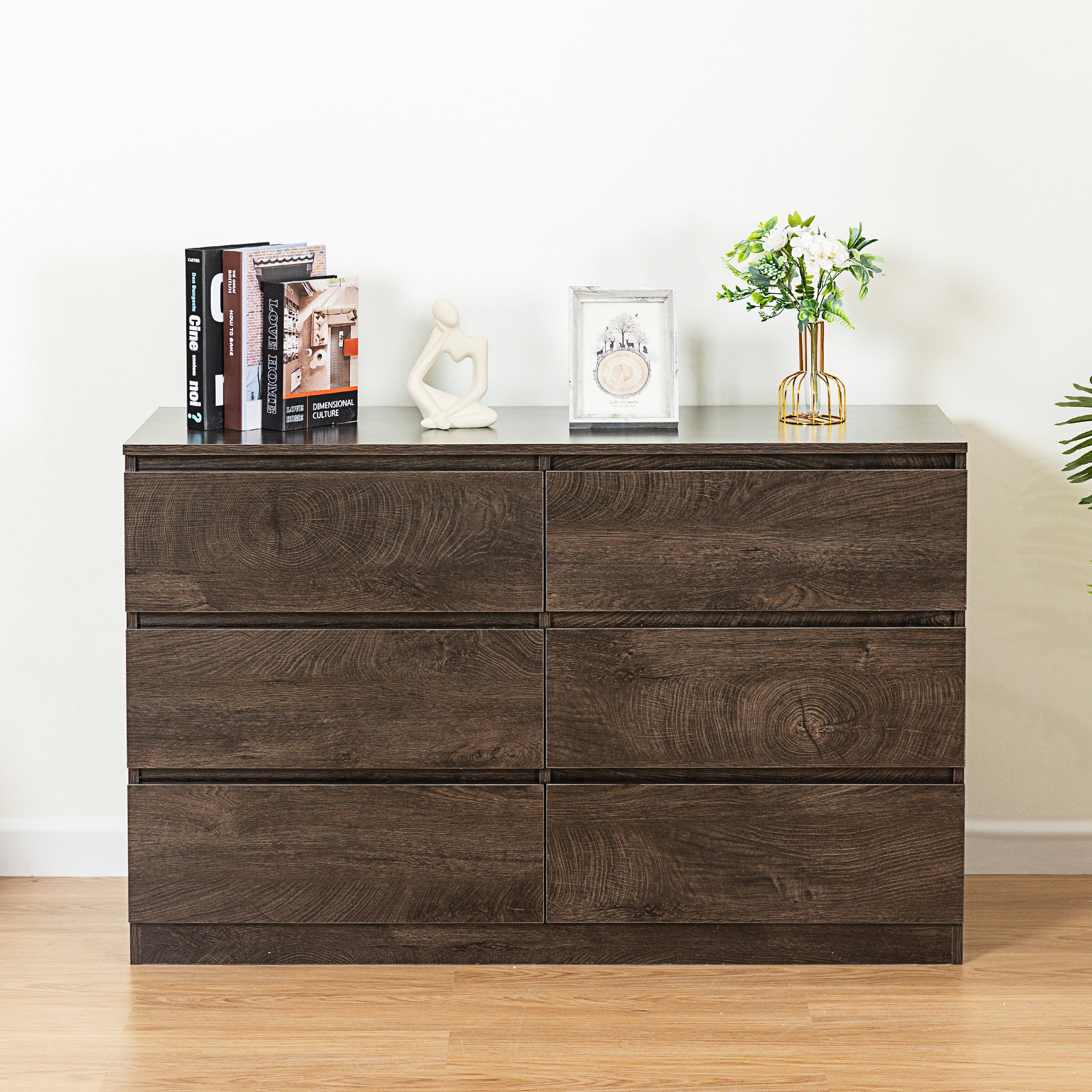 Wrought Studio Drawer Dresser Cabinet Sideboards (2) - Wayfair Canada