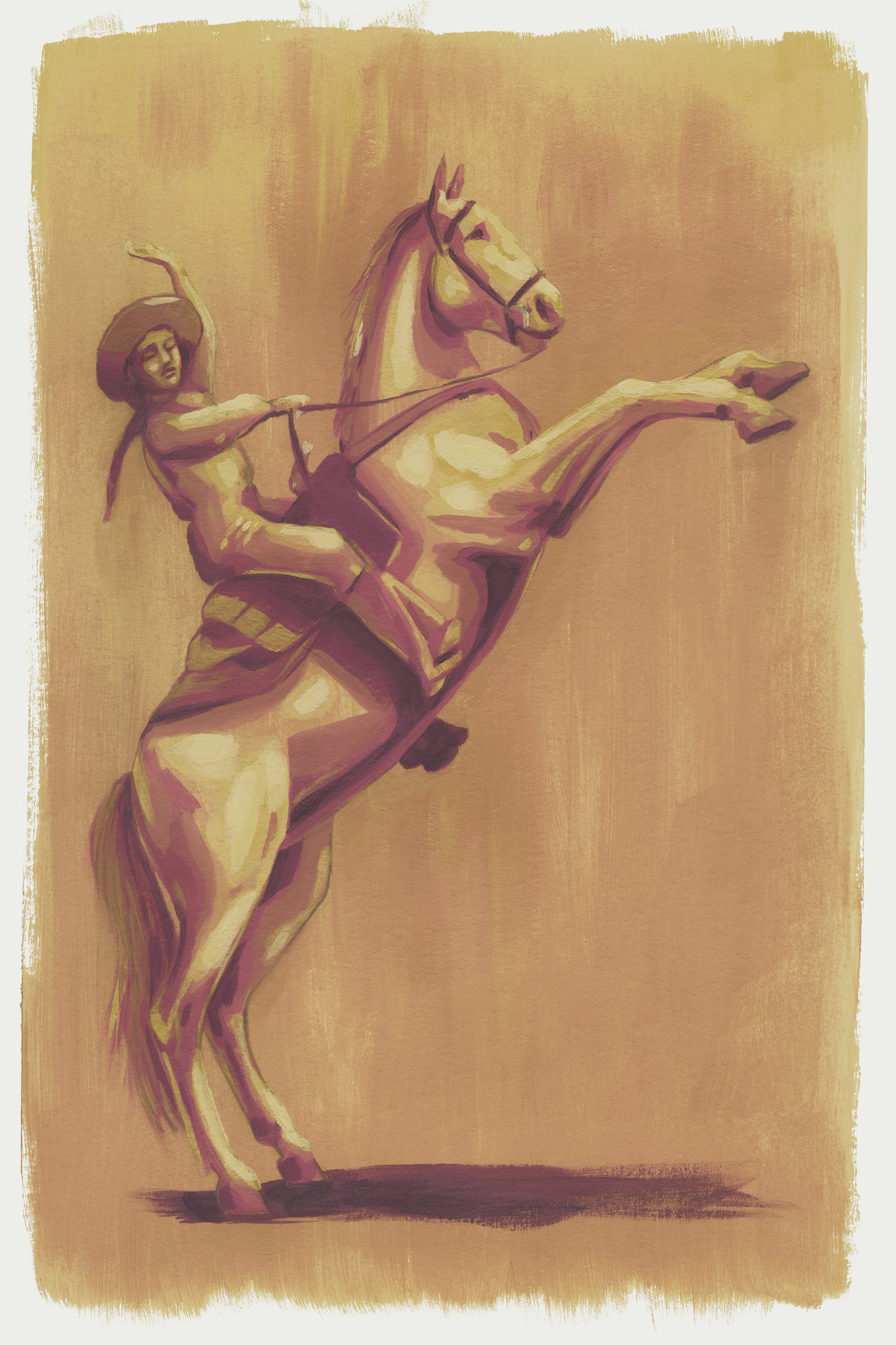 Charlton Home® Dailen Gold Dust Woman I On Canvas by Grace Popp Print ...
