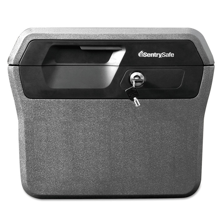 SentrySafe Coffre-fort résistant au feu avec verrou clé sentry et ...