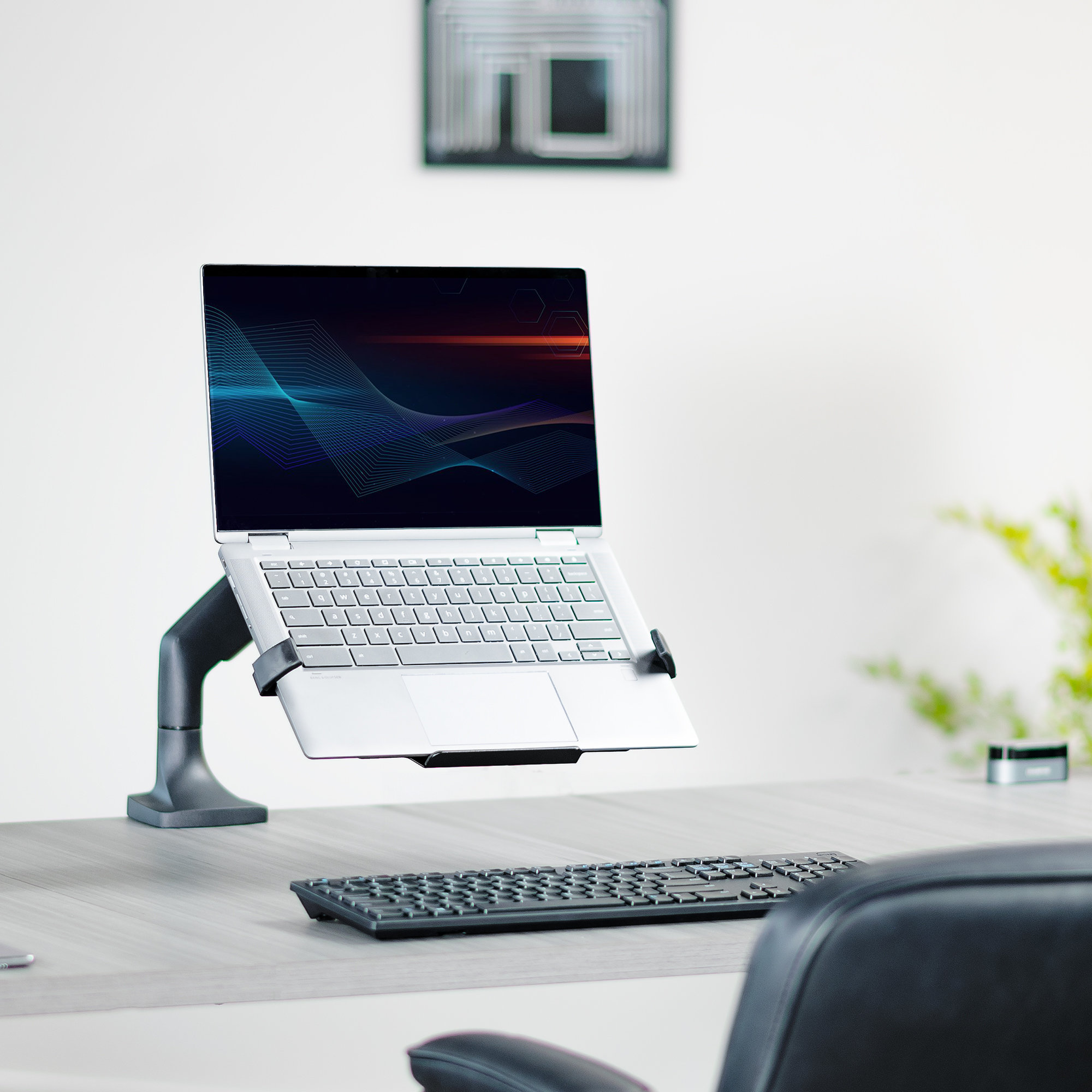 VIVO Universal Adjustable 12 to 15.6 inch Laptop Notebook Tray with RGB ...