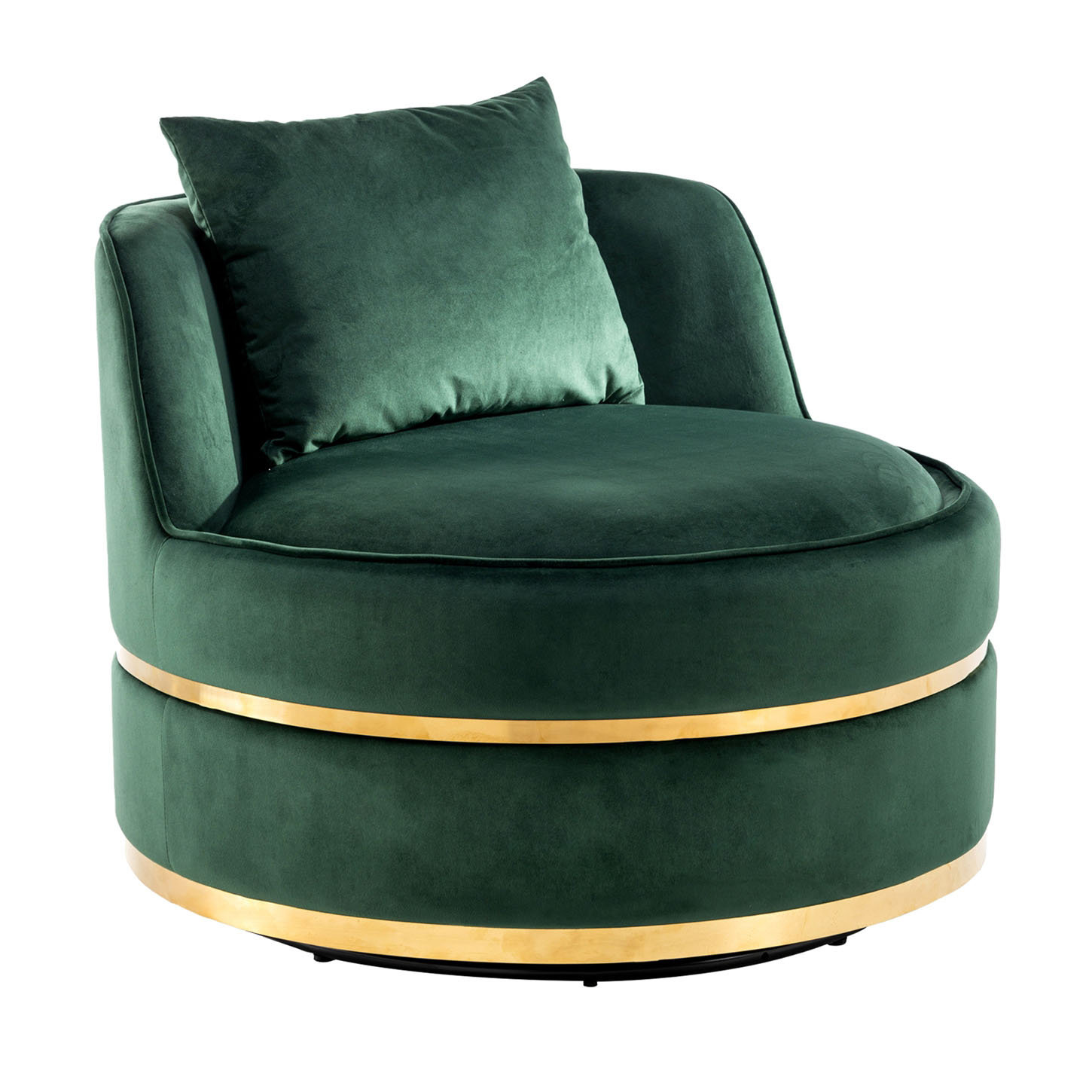 Mercer41 Eulla Swivel Barrel Chair & Reviews | Wayfair
